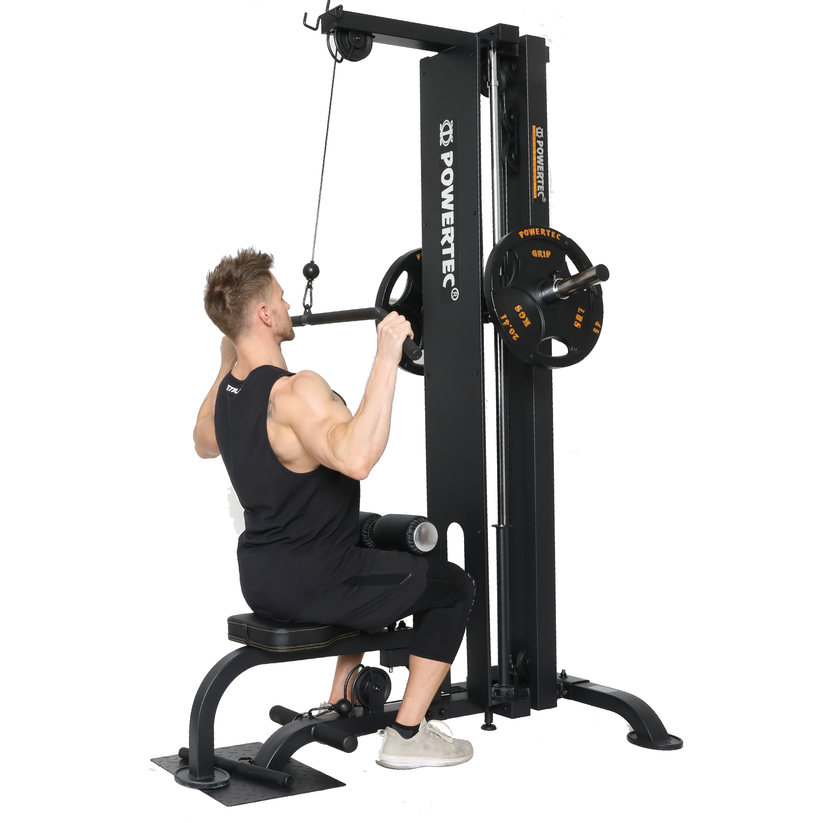 Powertec Lat - Low Row Machine – Forte Fitness Equipment